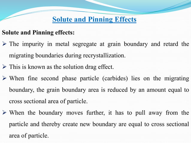 Cold Work and Annealing: Recovery, Recrystallization and Grain Growth ...
