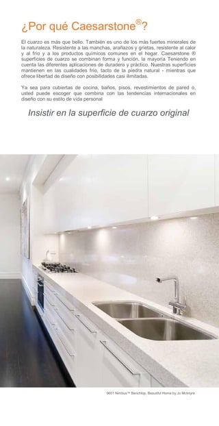 Coleccion clásico Caesarstone | PDF