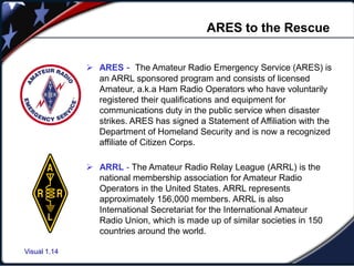 Emergency Communications: Integrating ARES into CERT | PDF