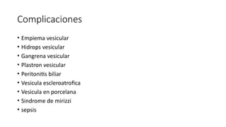 Colecistitis, tipos de colecistitis Aguda.pptx