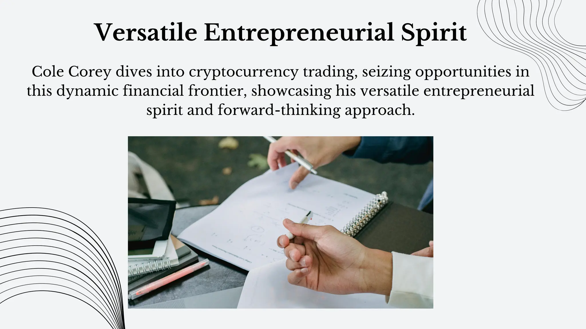 Cole Corey Michigan State - An Entrepreneurial Force | PPT