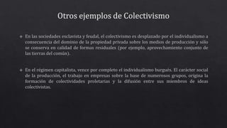 Colectivismo