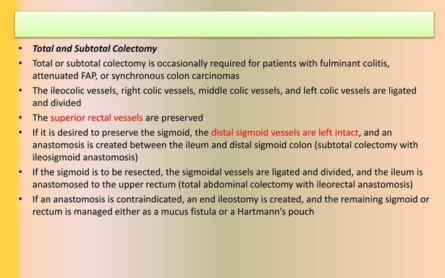 Colectomy | PPTX