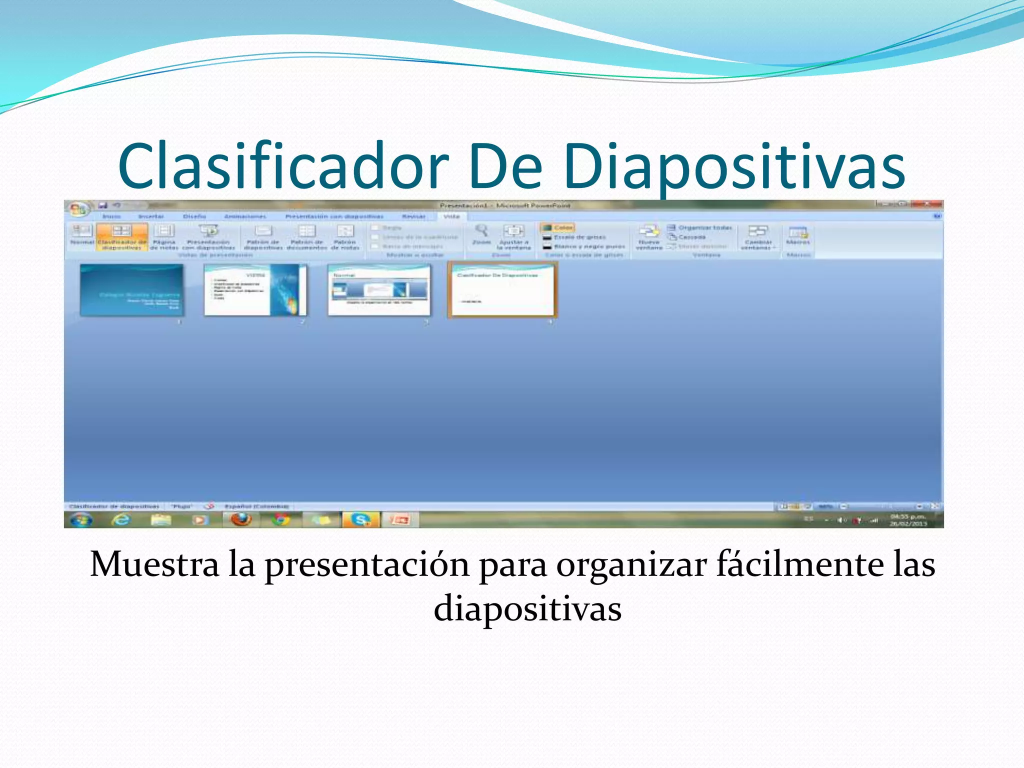 Vistas de power point | PPT