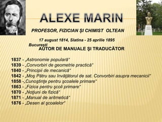 Colegiul tehnic alexe marin mailat costinela | PPT