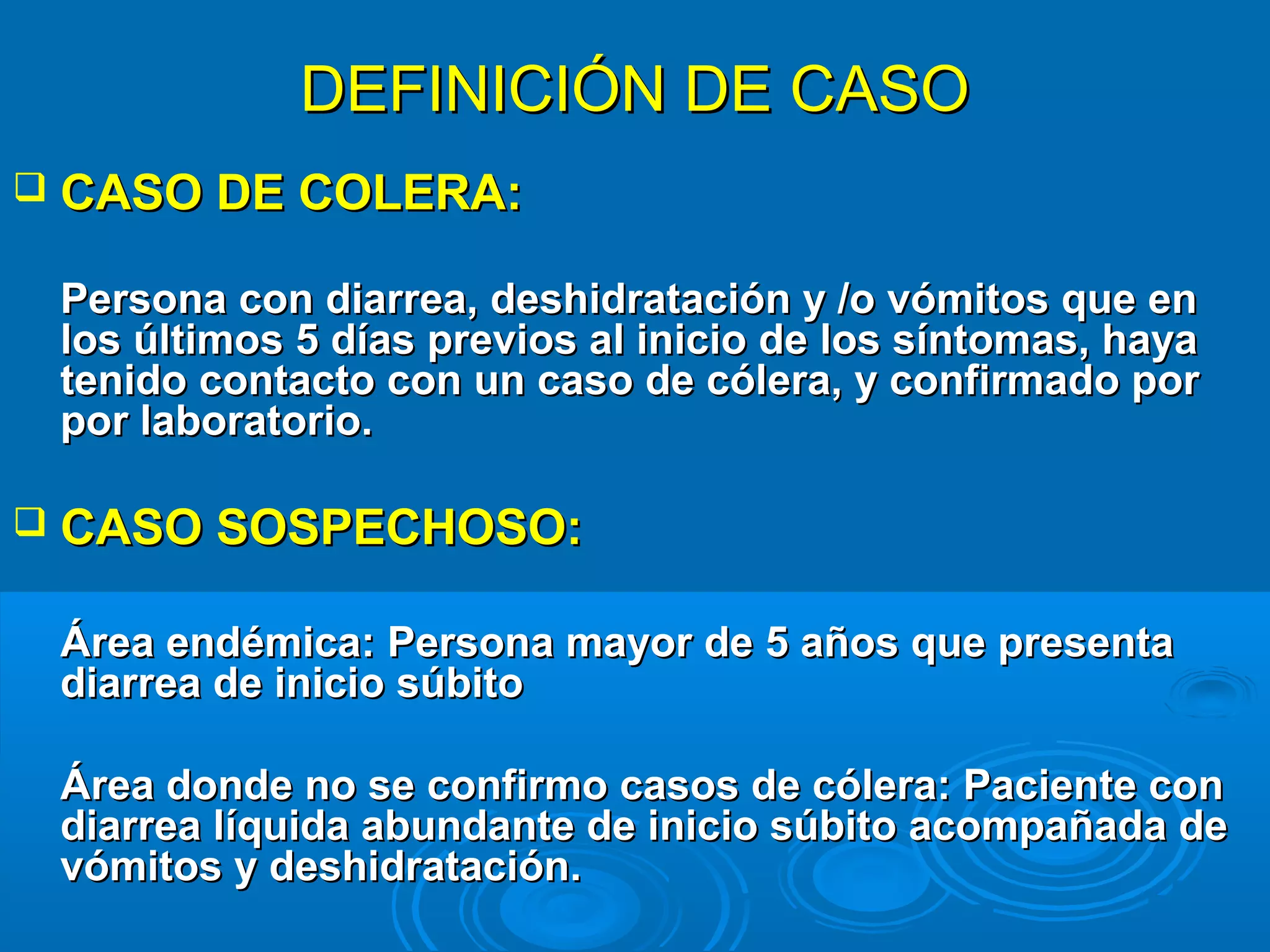 Programa de Colera | PPS
