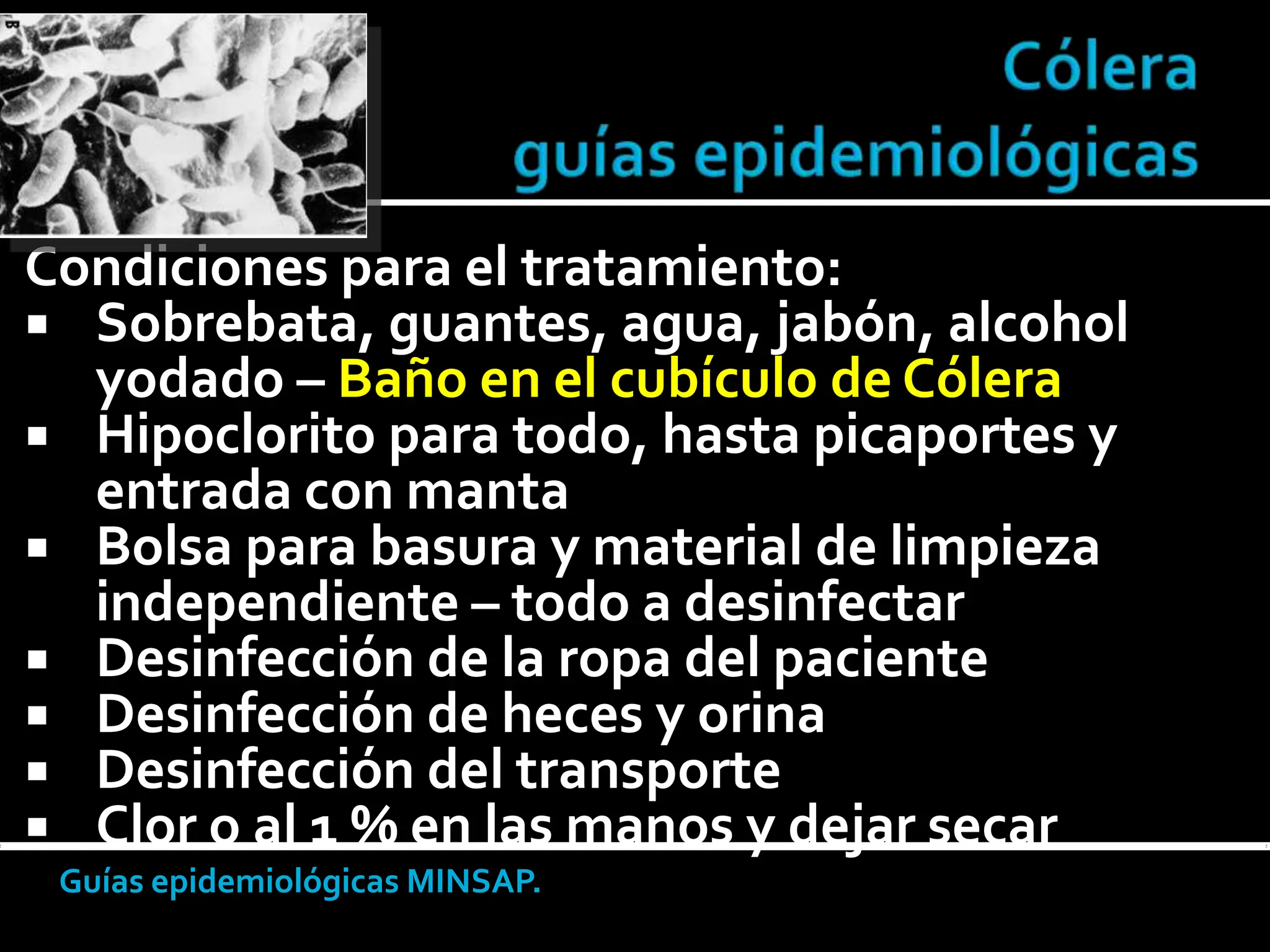 Colera Actualizacion para confrencia a medicos.ppt