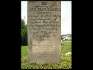 Colerain Historic Cemetery | PPTX