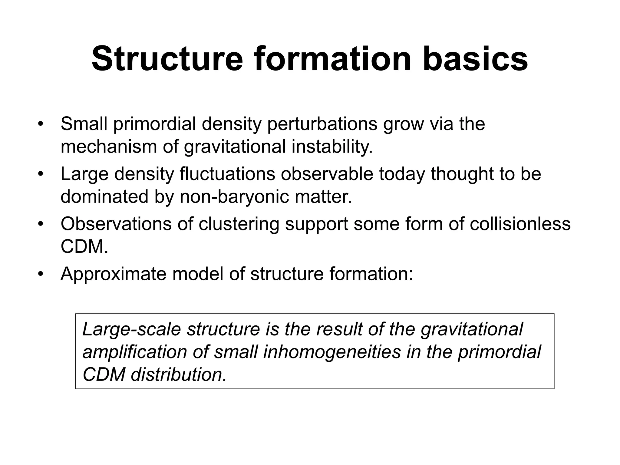 The Wave Mechanics of Large-scale Structure | PPTX