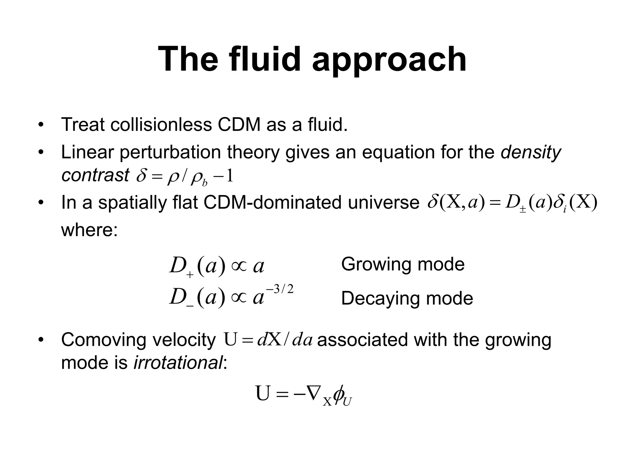 The Wave Mechanics of Large-scale Structure | PPTX