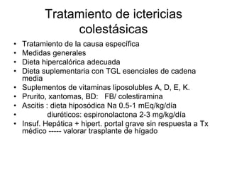 Colestasis generalidades | PPTX