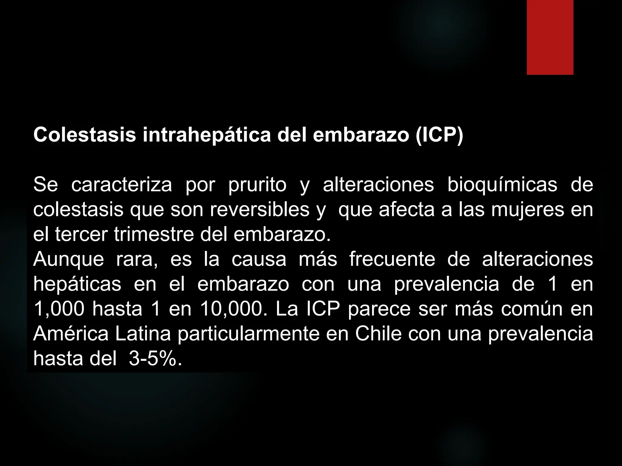 Colestasis en el embarazo y/o de la gestación | PPT