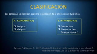 Colestasis hepática | PPTX