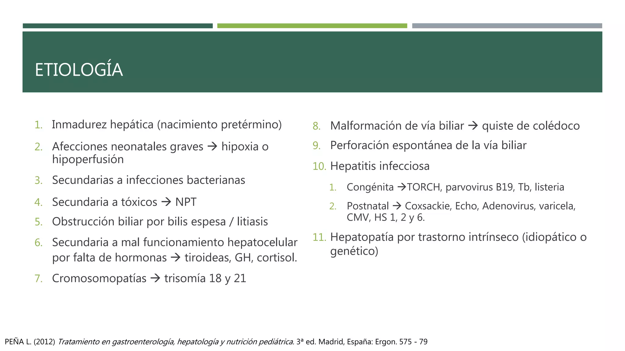 Colestasis neonatal | PPTX