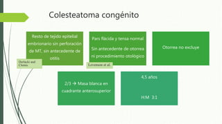 Colesteatoma | PPTX