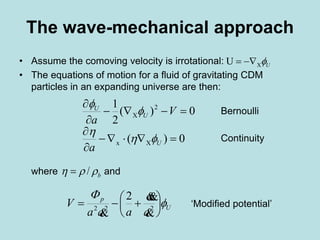 Wave Mechanics and Large-scale Structure | PPT