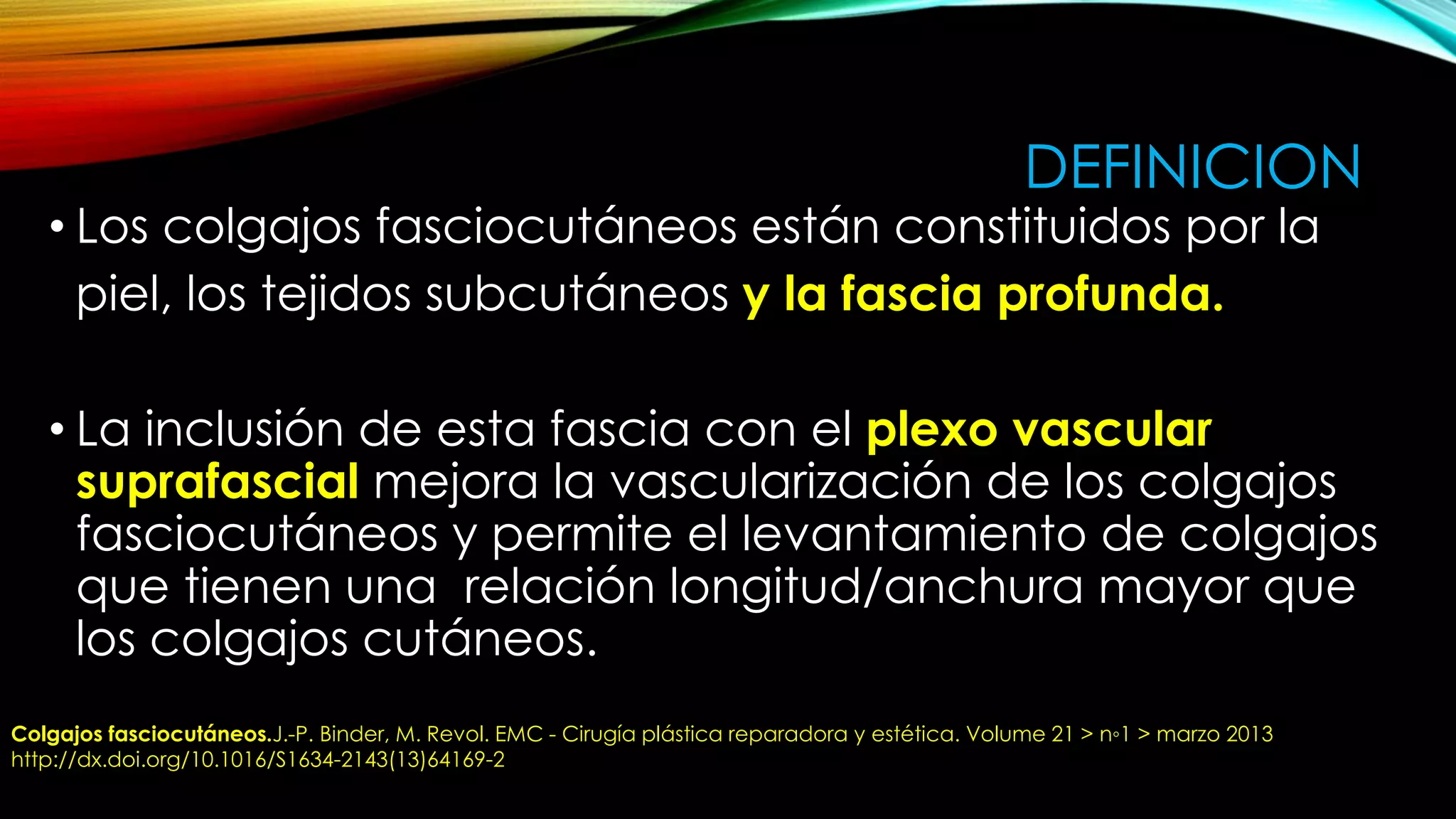 Colgajos fasciocut cmc | PPT