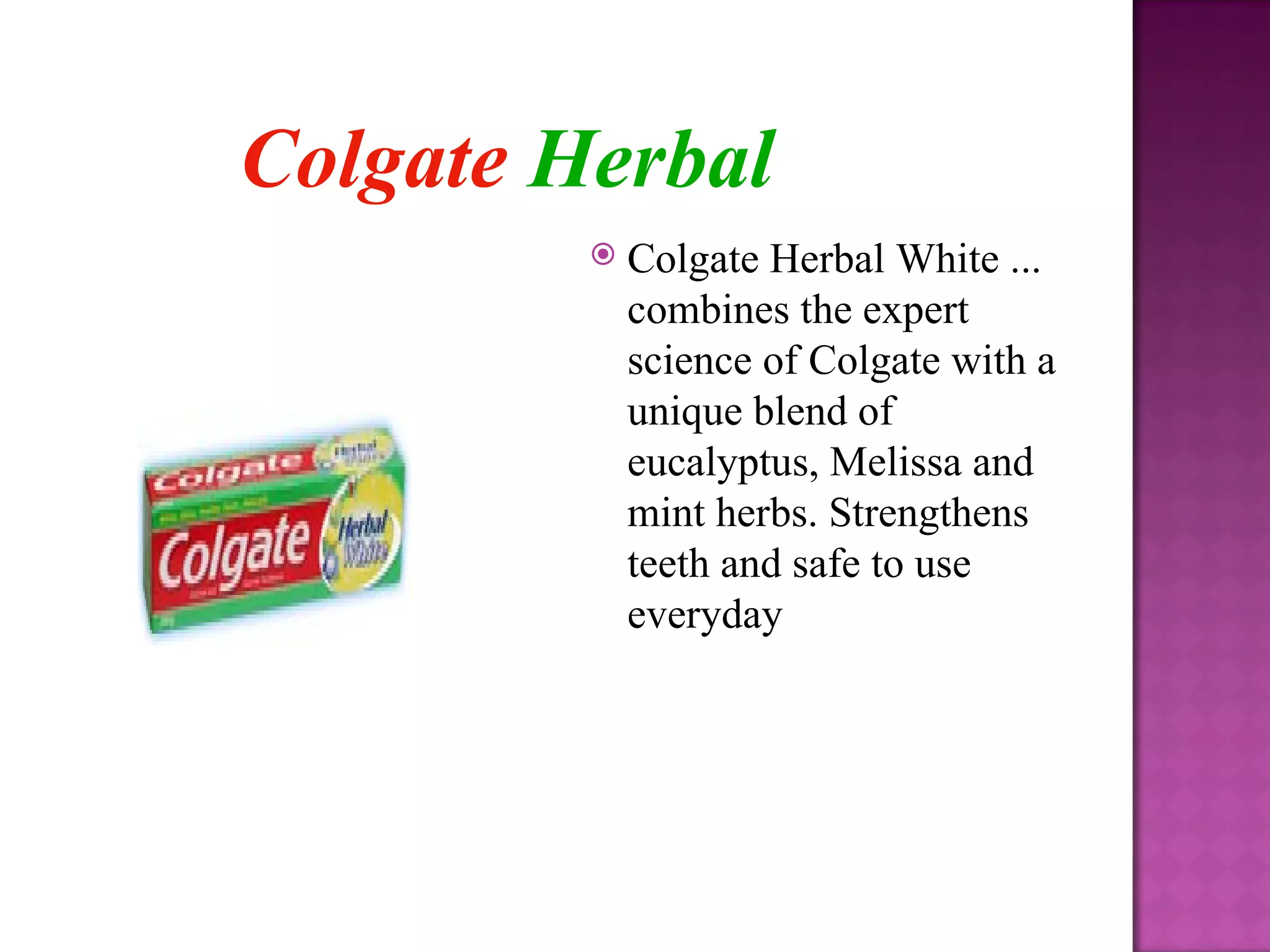 Colgate | PPT