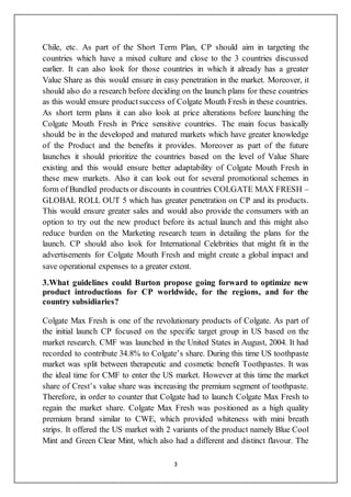 Colgate case study | DOCX