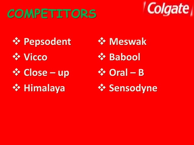 Colgate | PPT