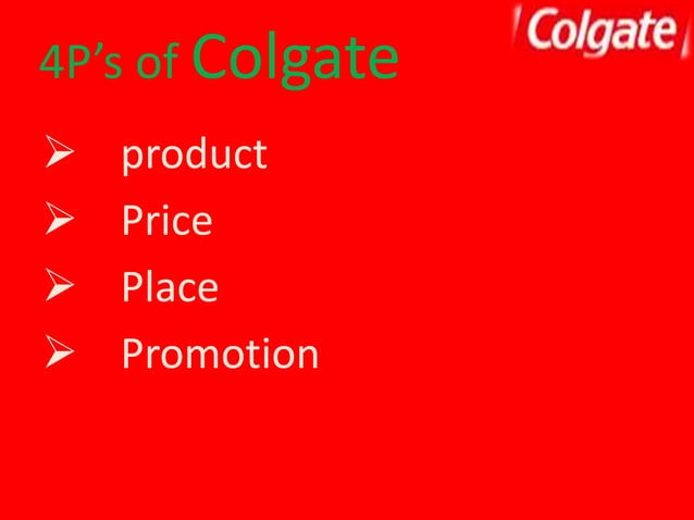 Colgate | PPT