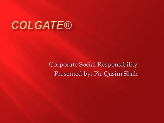 Colgate® | PPT