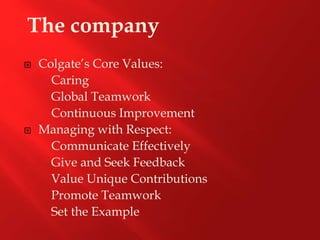 Colgate® | PPT | Free Download
