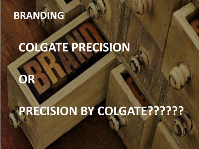 Colgate | PPT