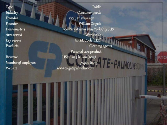 Colgate | PPT