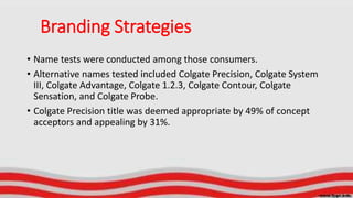 Colgate-palmolive company:The precision toothbrush(harvard case study ...