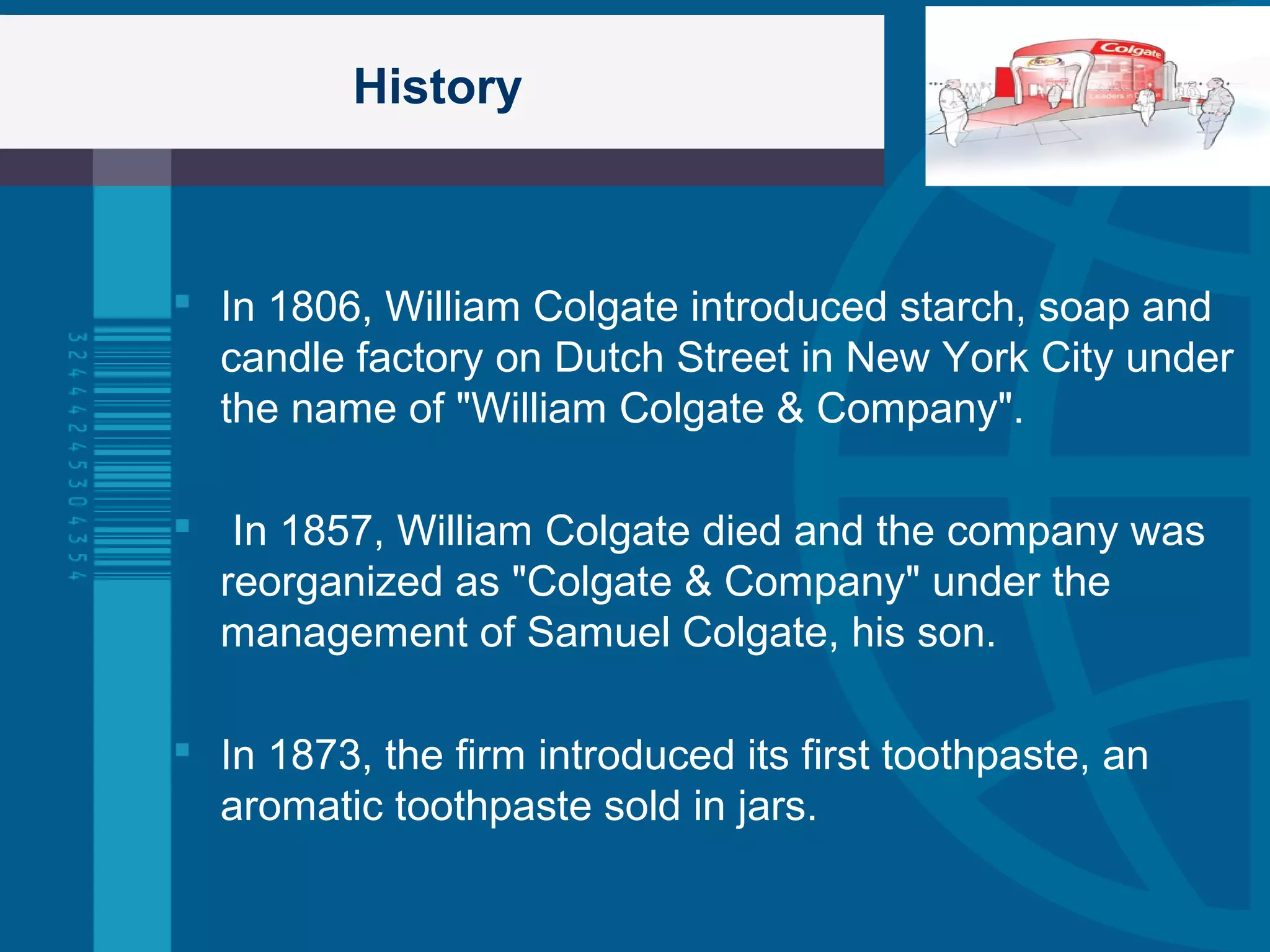 Case Study 2: Colgate Palmotive Company | PPT