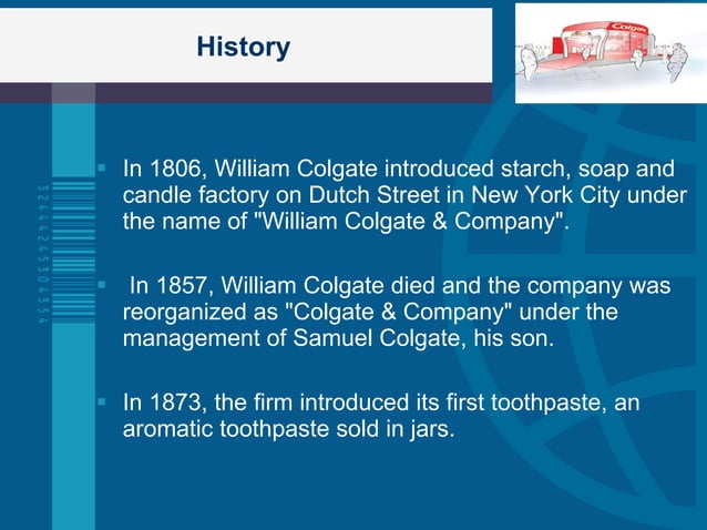 Colgate palmolive ppt | PPT