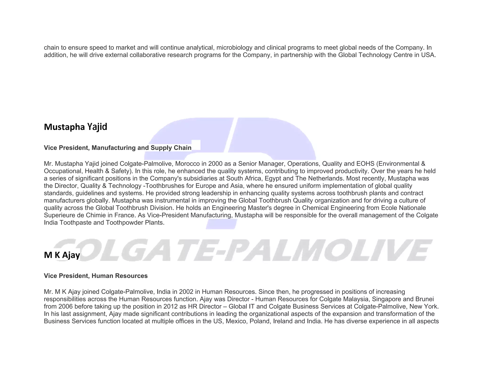 Colgate palmolive | PDF