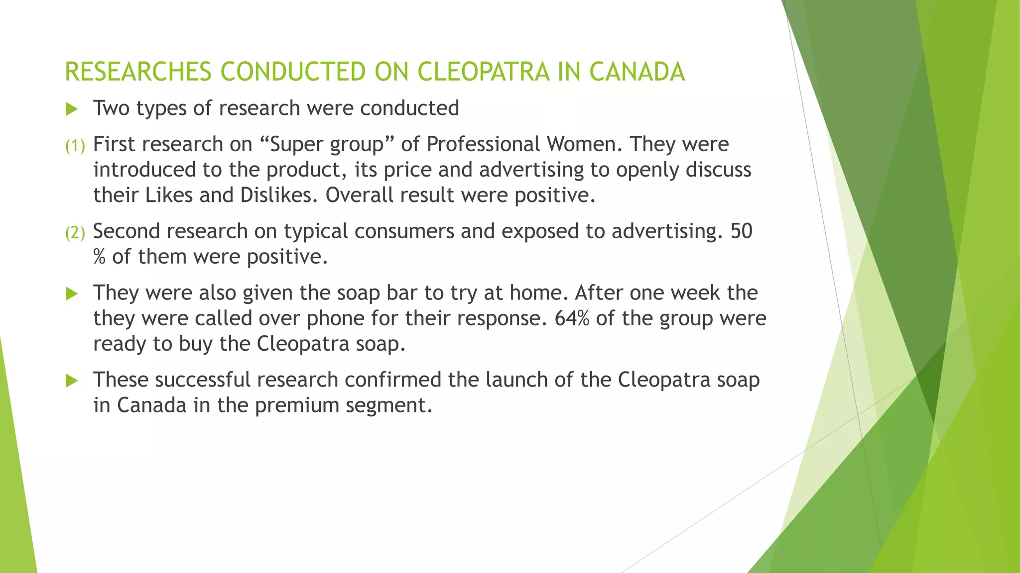 Colgate palmolive-cleopatra case | PPTX