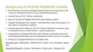Colgate palmolive-cleopatra case | PPTX