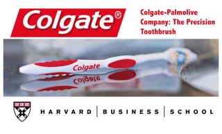 Colgate palmolive company- the precision toothbrush (case study) | PDF