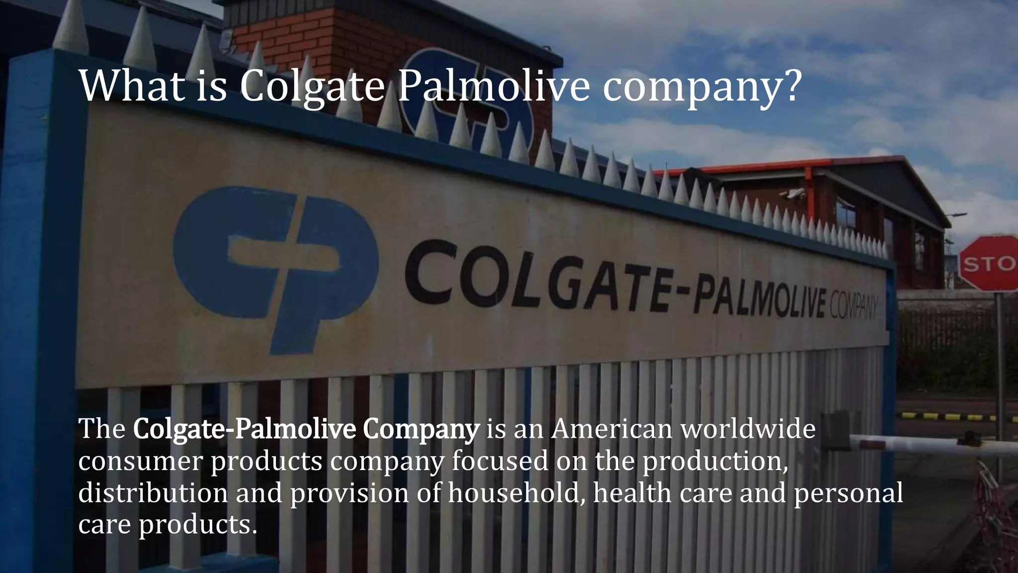 Colgate palmolive company case study ppt | PPTX | Oral care | Personal Care
