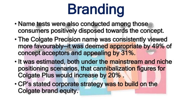 Colgate palmolive company: The Precision Toothbrush | PPT