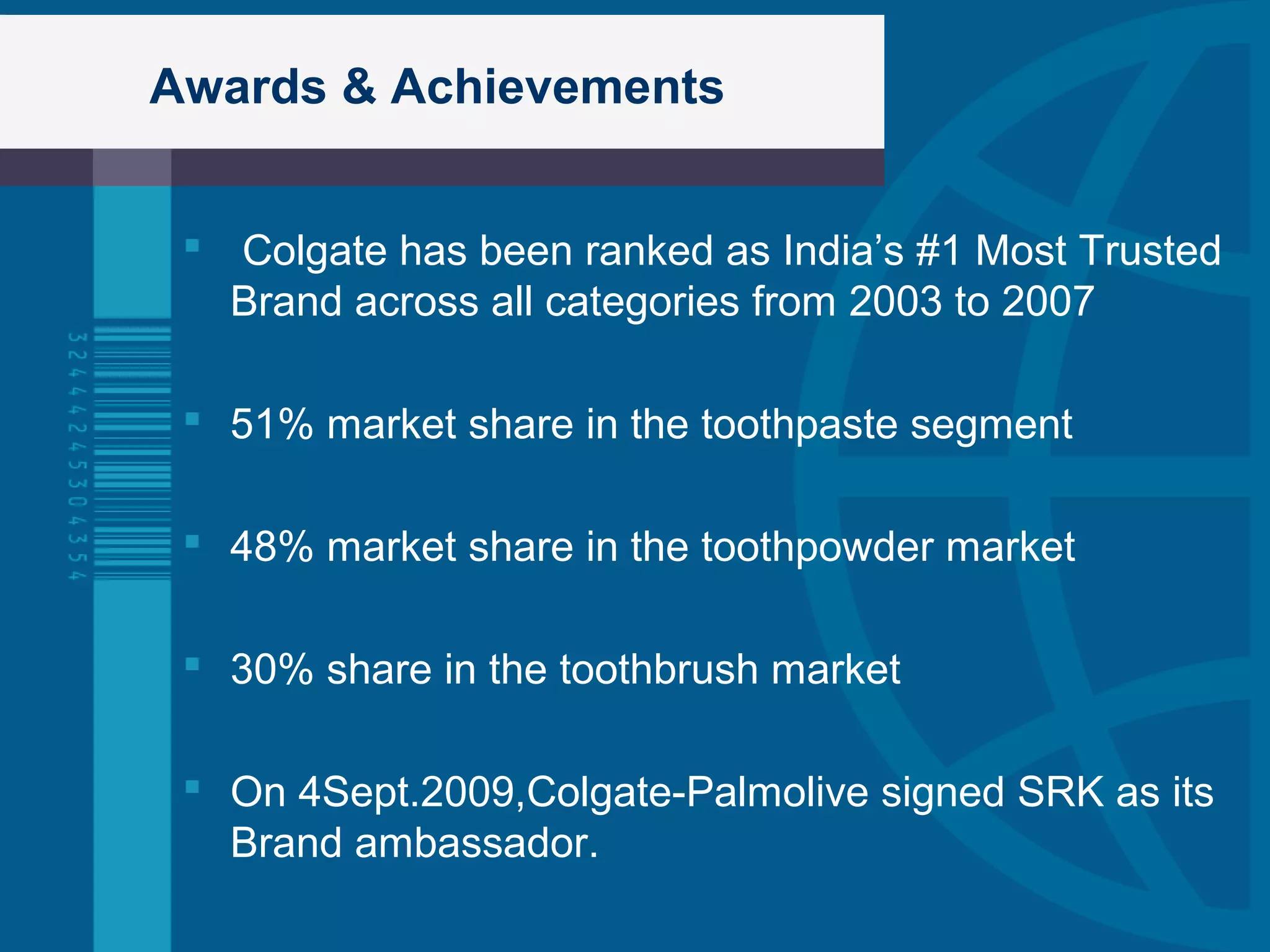 Colgate palmolive ppt | PPT