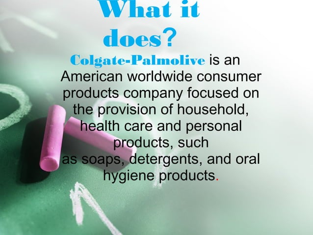 Colgate case study | PPT