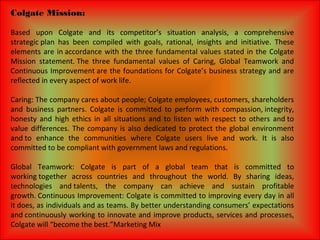 markreting of Colgate india | PPS