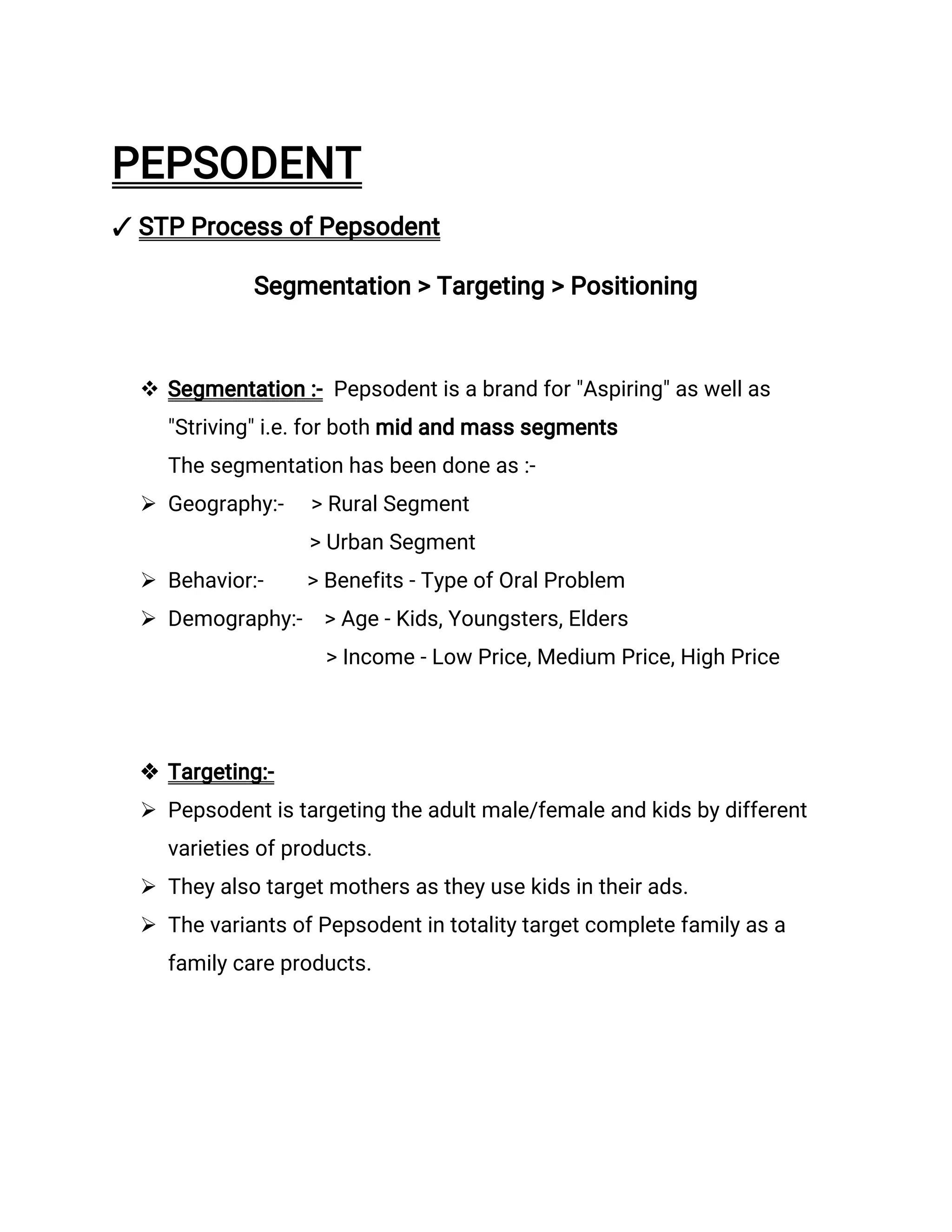 Colgate and pepsodent | PDF