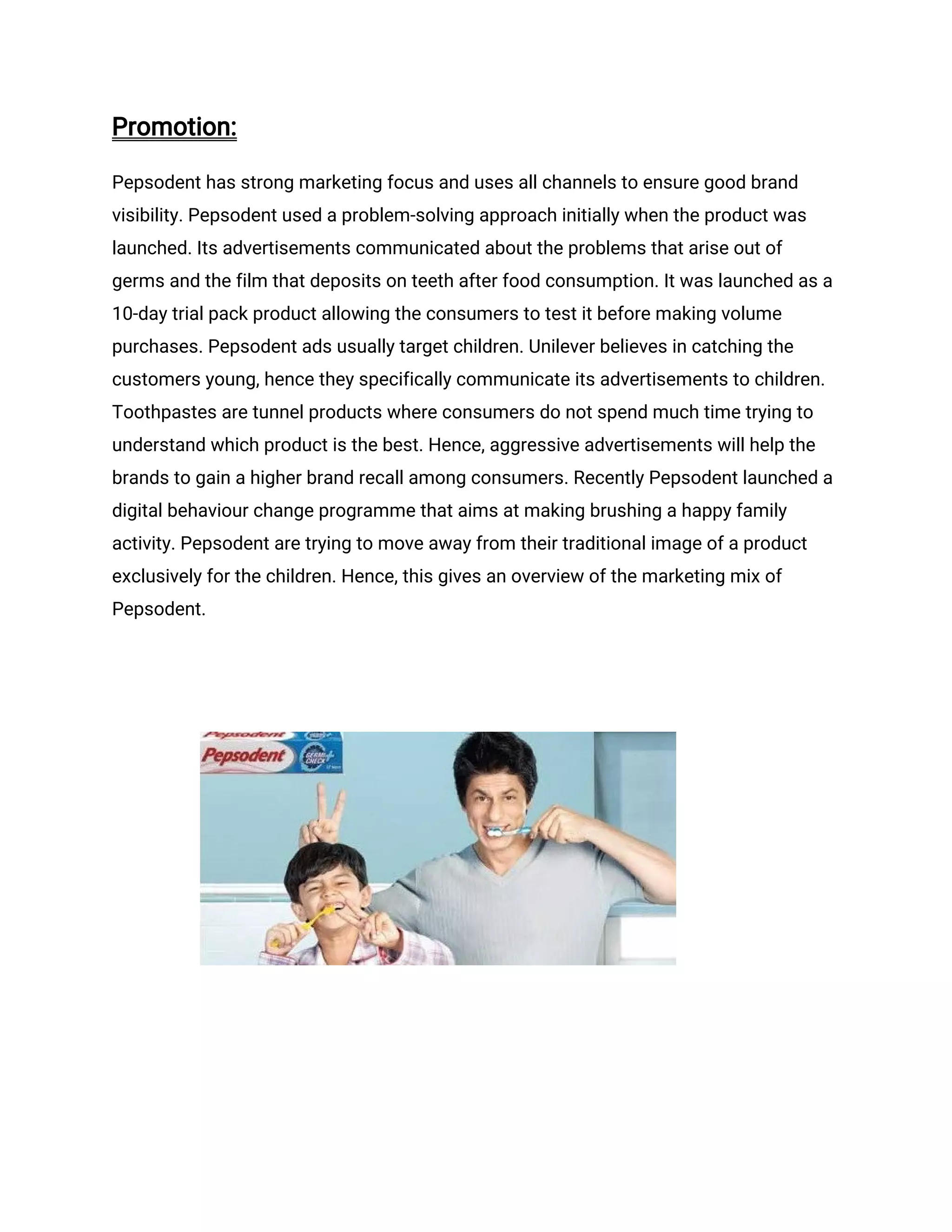 Colgate and pepsodent | PDF