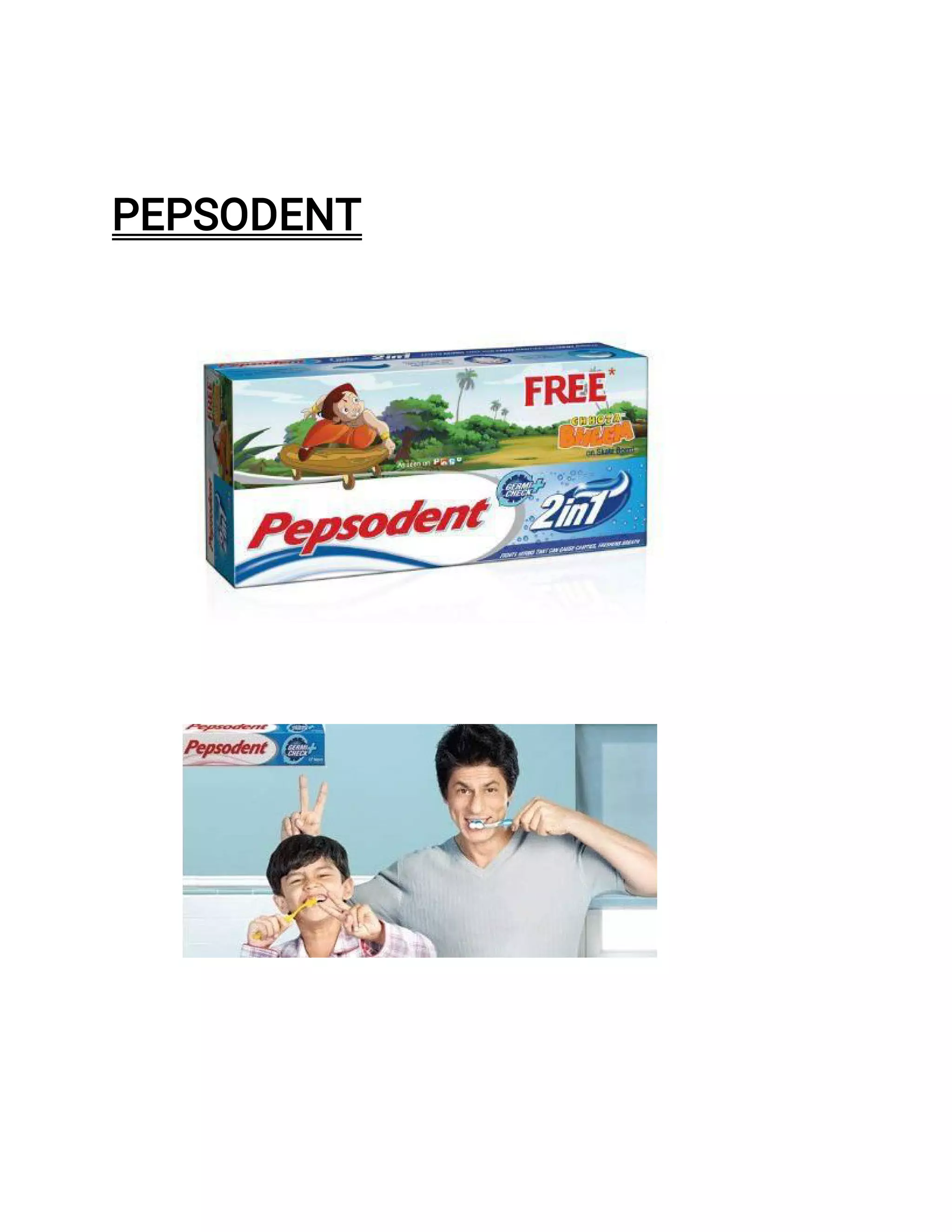 Colgate and pepsodent | PDF