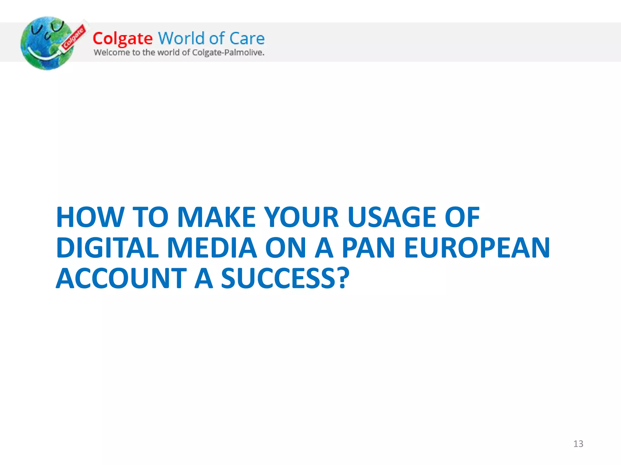 Colgate case study | PPTX