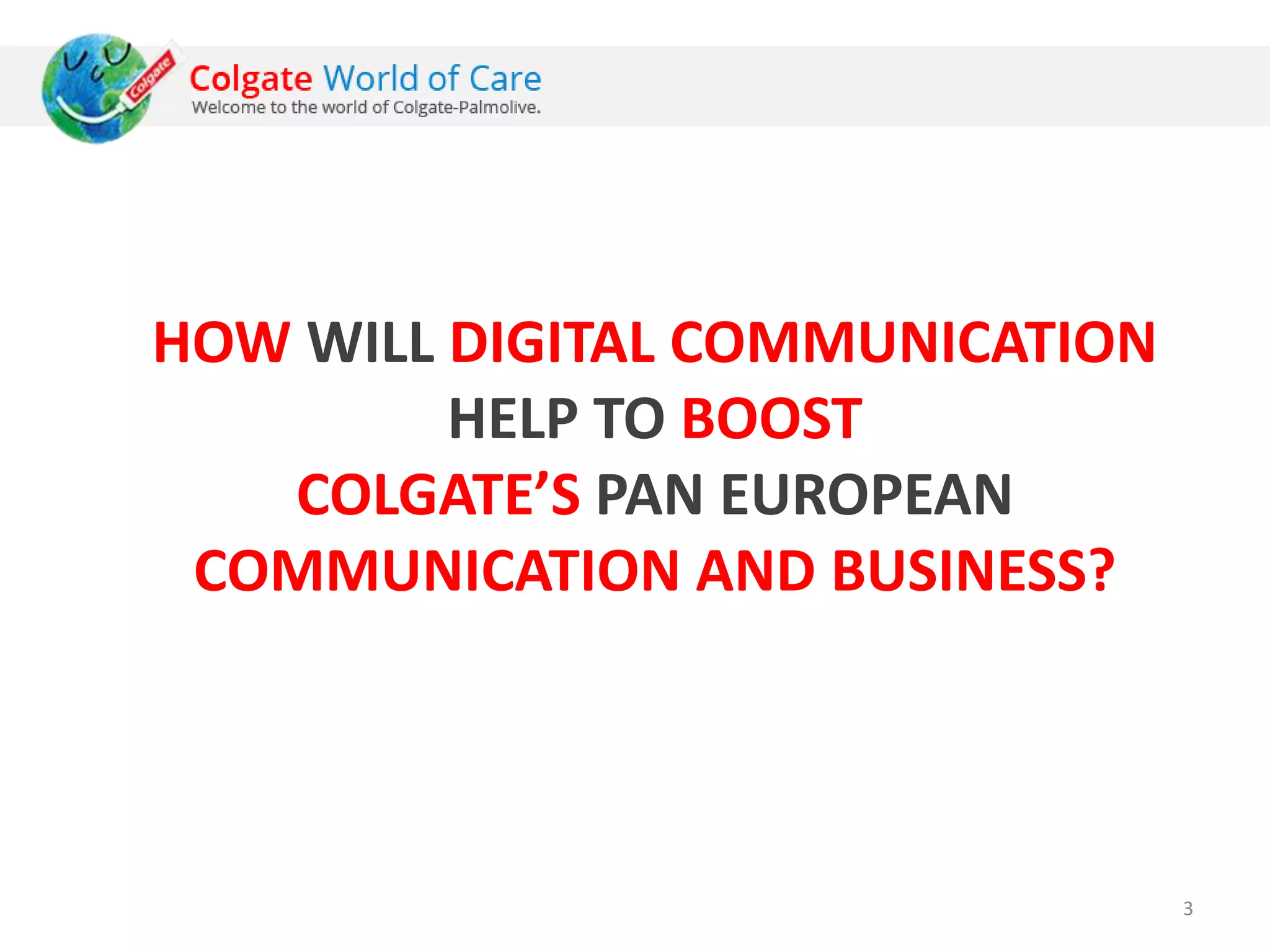 Colgate case study | PPTX