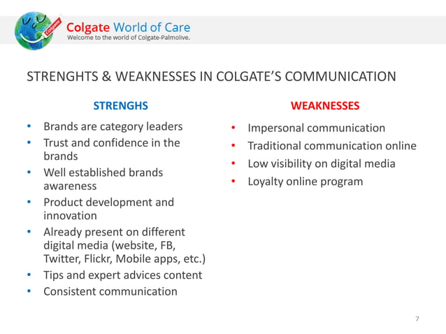 Colgate case study | PPTX