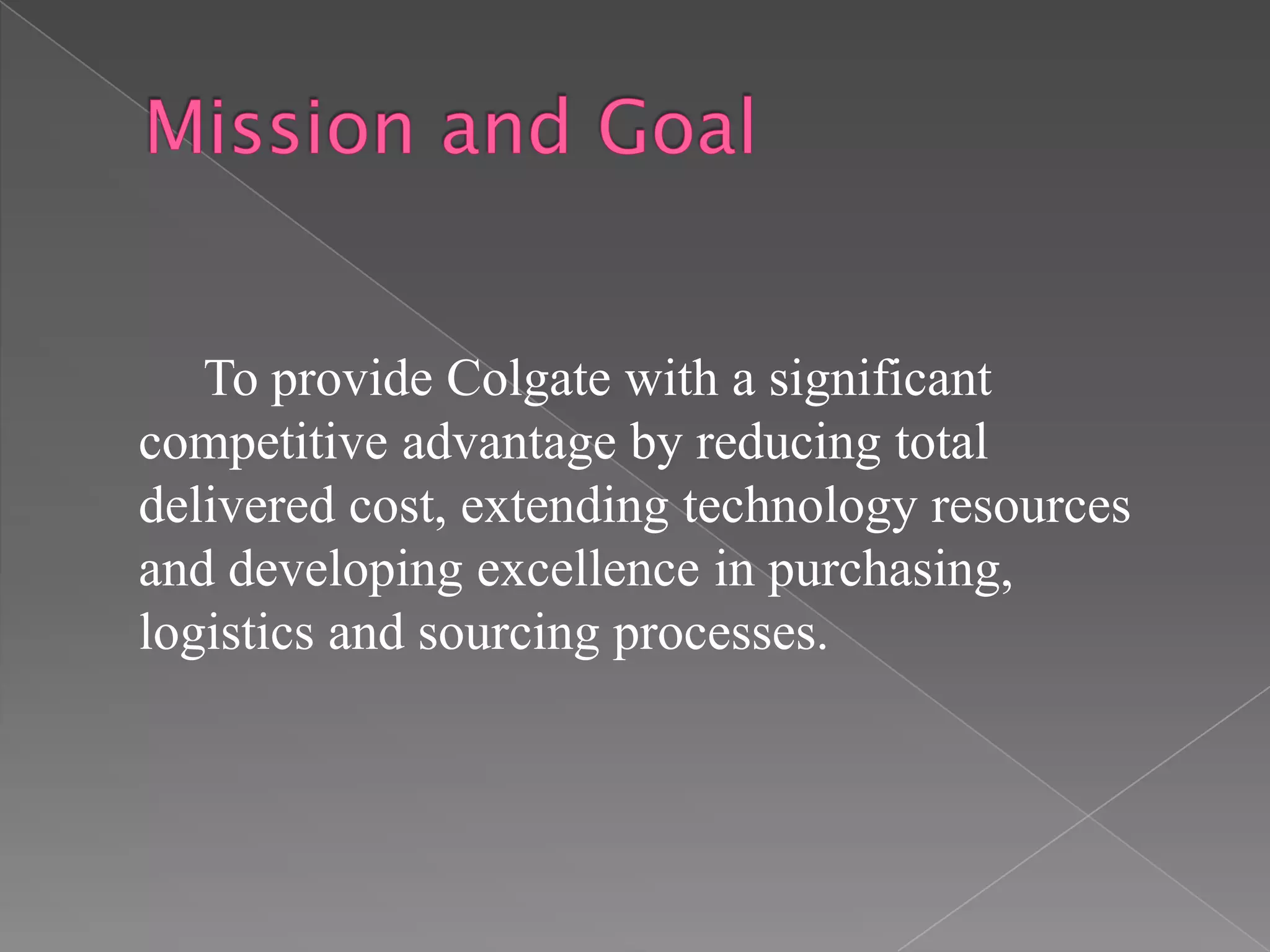 Colgate company | PPTX