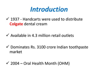 Colgate consumer behaviour | PPTX
