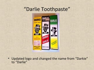 Colgate Darkie Darlie | PPT